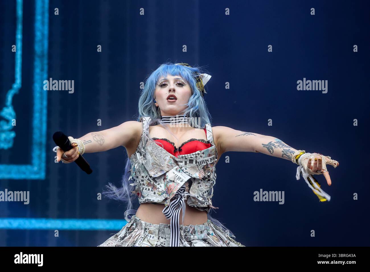 Konzert von ASHNIKKO, Lollapalooza Berlin Olympia Stadion ASHNIKKO ...