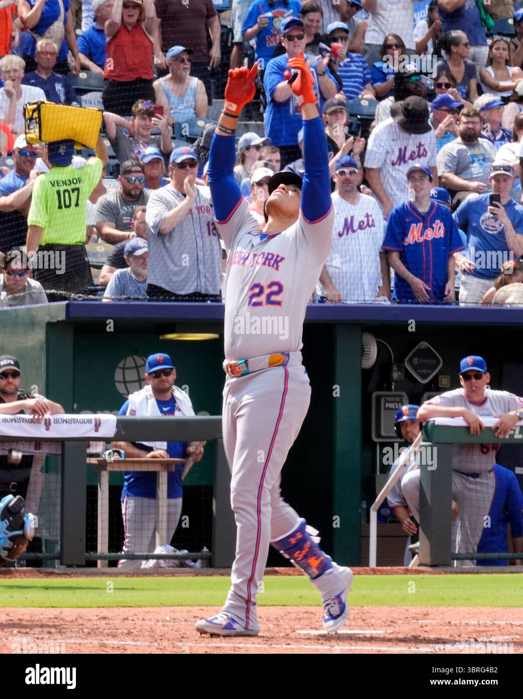 July 12, 2025: New York Mets designated hitter Juan Soto (22 ...