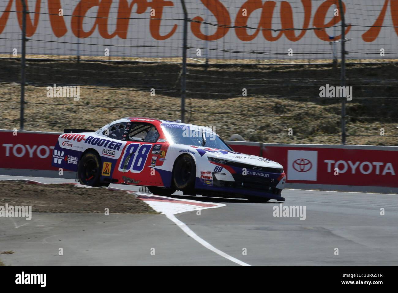 SONOMA, CA - JULY 12: Connor Zilisch (#88 JR Motorsports Roto-Rooter ...