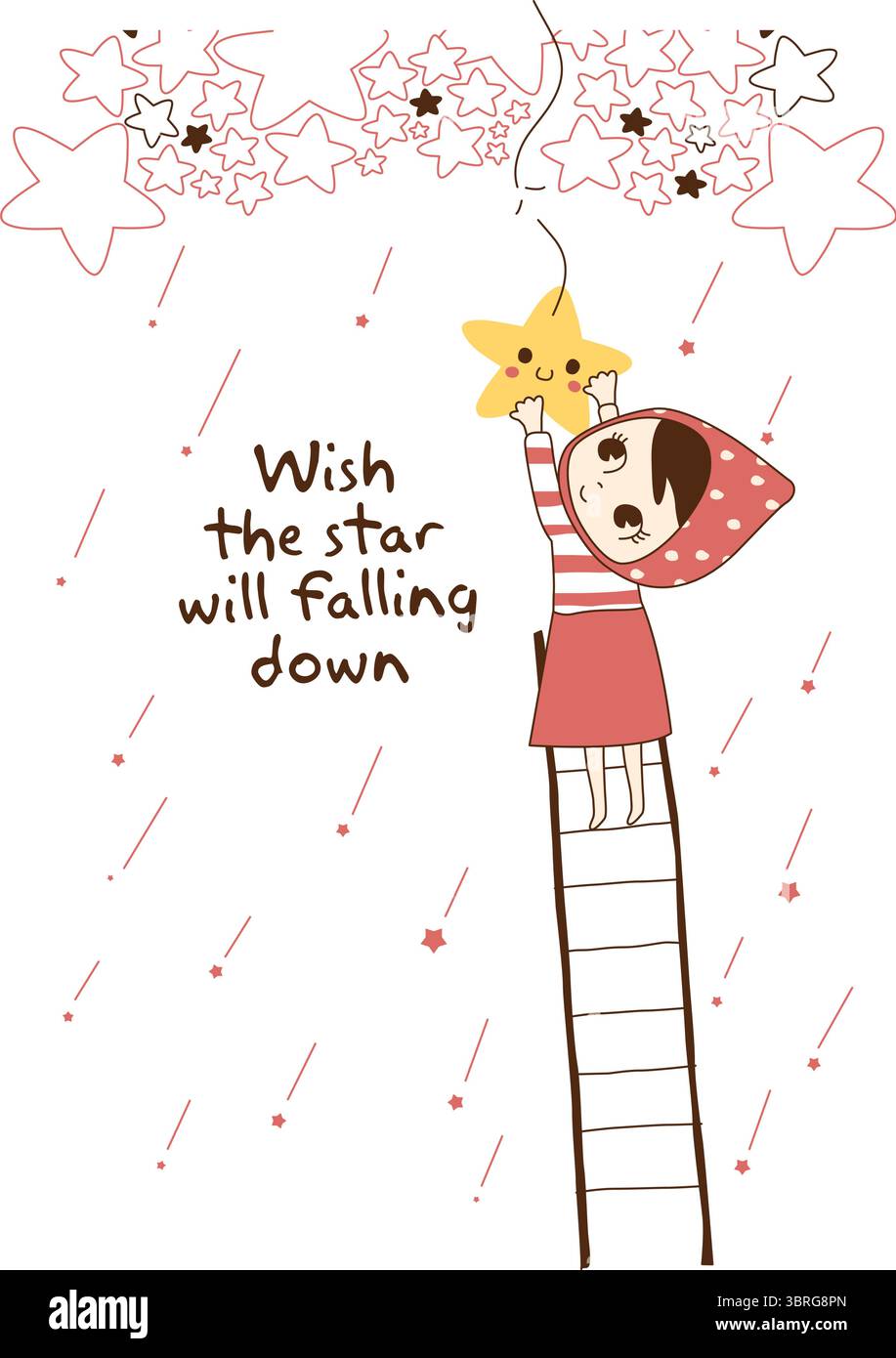 Falling star stars in Stock Vector Images - Alamy