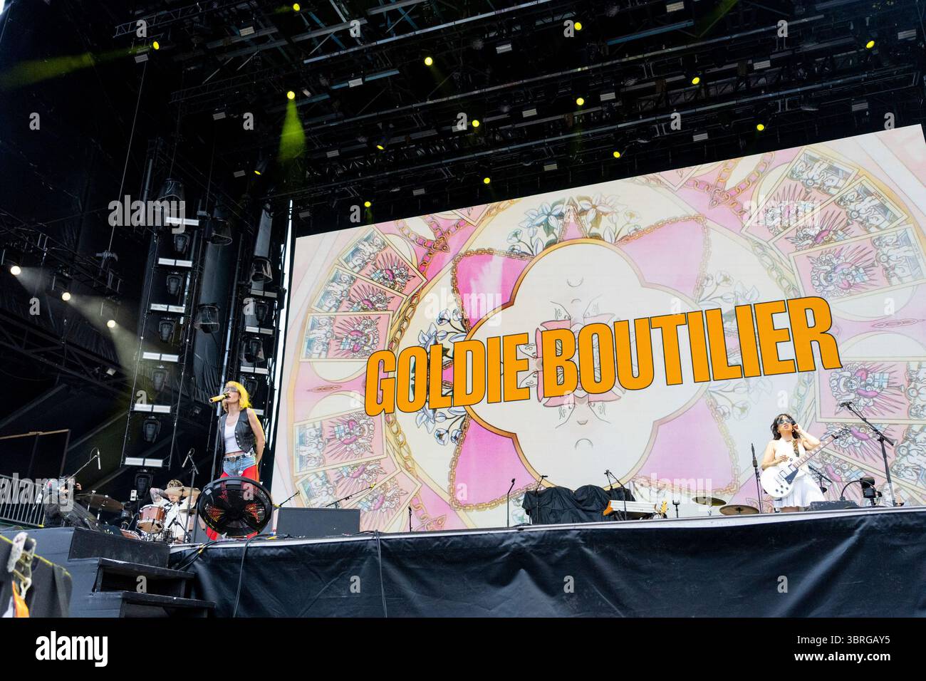Goldie Boutilier performs during Festival d'ete de Quebec on Saturday ...