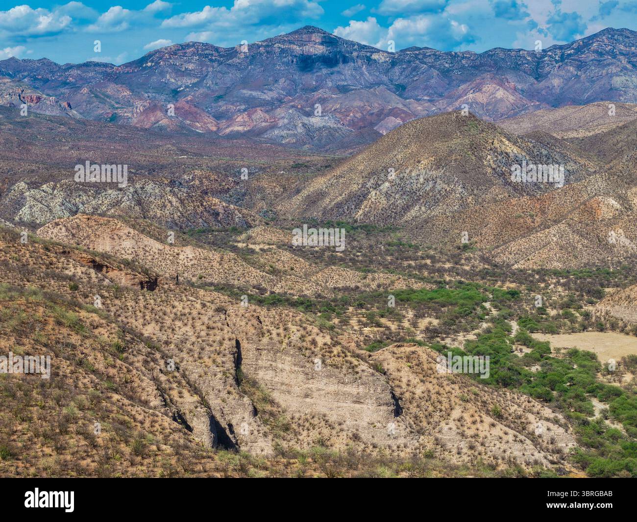 The Báucarit Formation, Tetoachi Pillars, a rock formation between ...