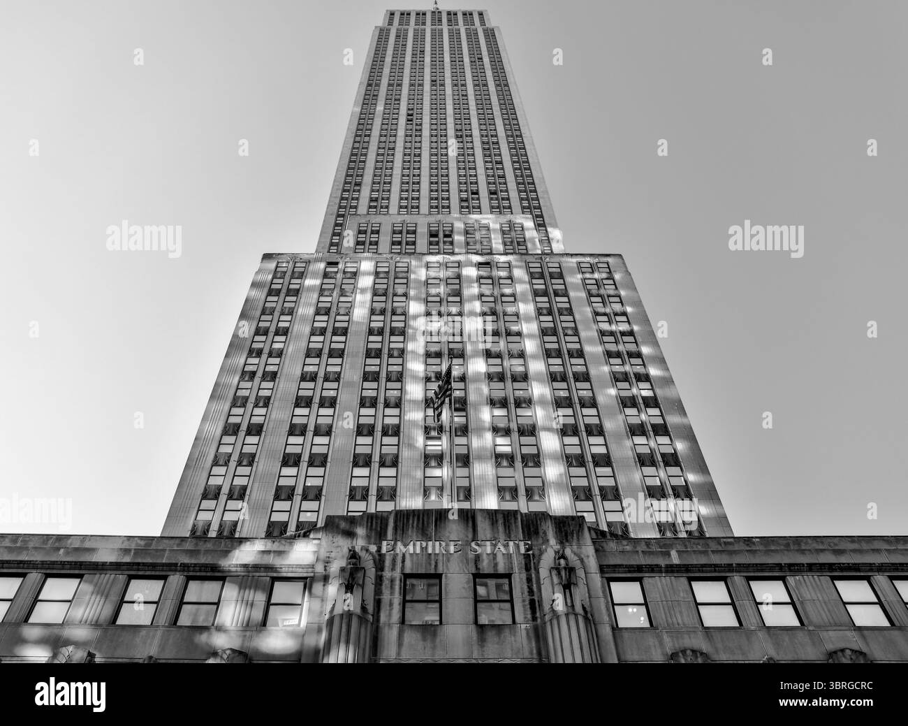 New York, New York - February 18, 2022: Views of the Empire State ...