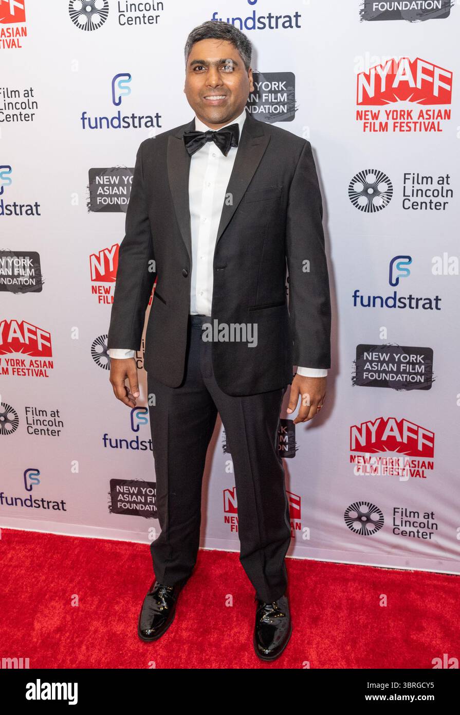 New York, NY, July 12, 2025: Siddattha Rao attends New York Asian Film ...