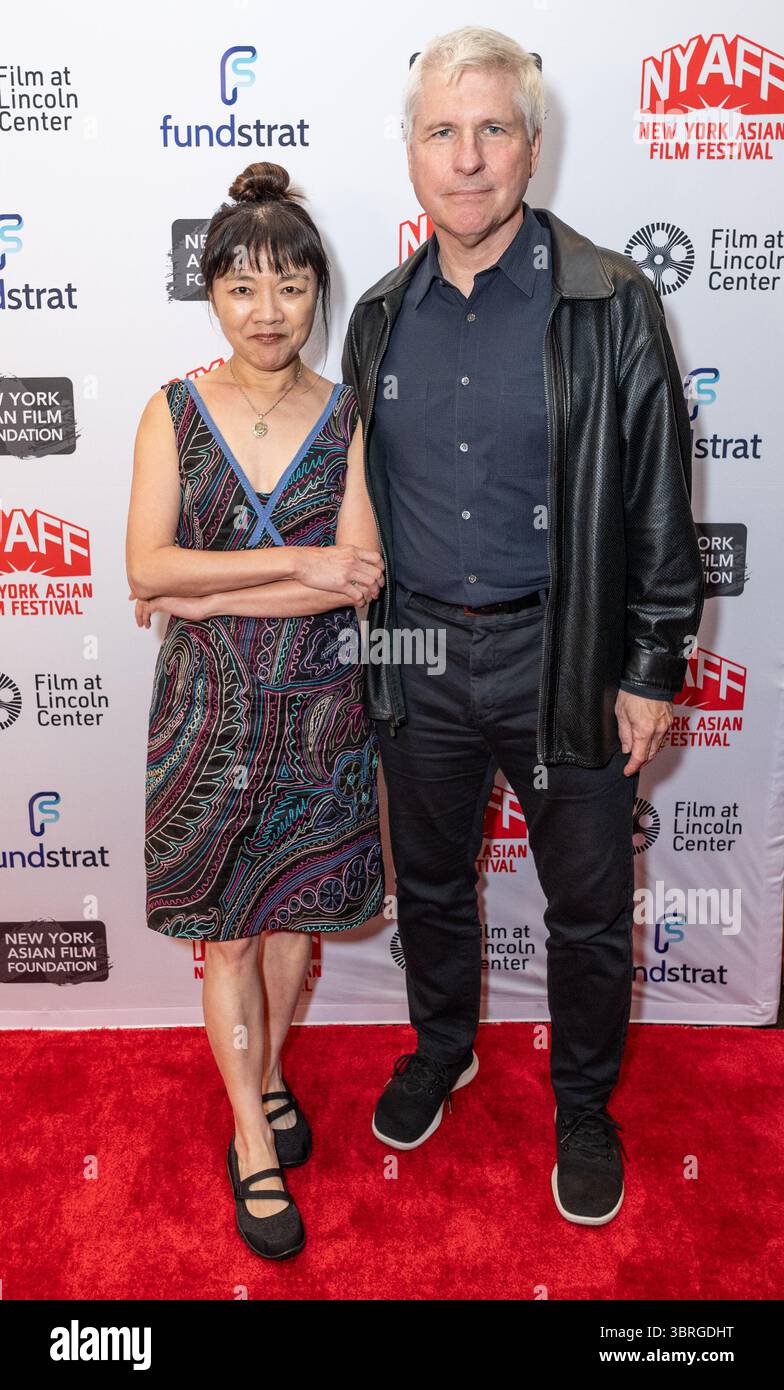 New York, NY, July 12, 2025: Chen Mei-Juin (L) attends New York Asian ...