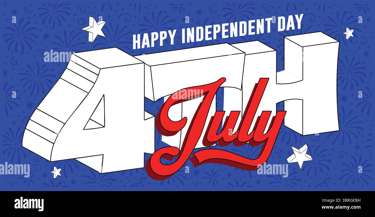 Independence day shirt Stock Vector Images - Alamy