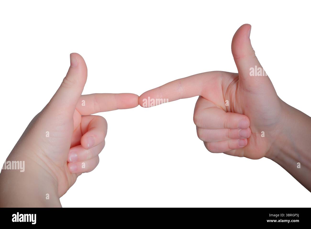 Two hands reach out to connect their fingertips, symbolizing unity and ...