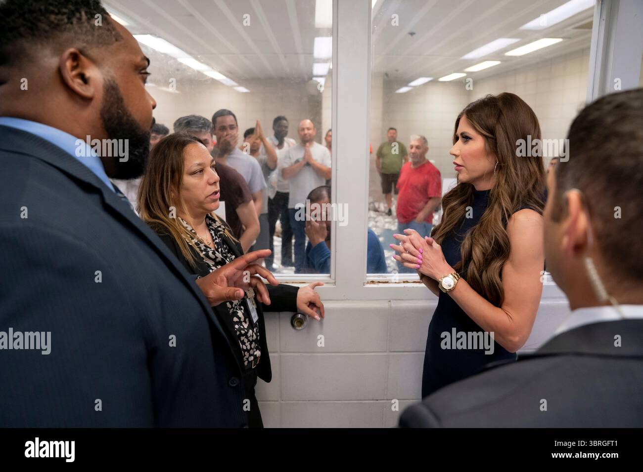 Processing center immigration hi-res stock photography and images - Alamy