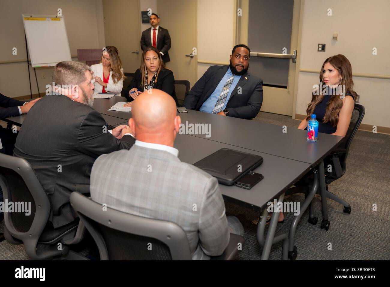 Department of Homeland Security (DHS) Secretary Kristi Noem visits the ...