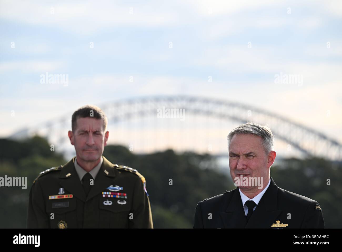 Australian Defence Force Chief of Joint Operations, Vice Admiral Justin ...