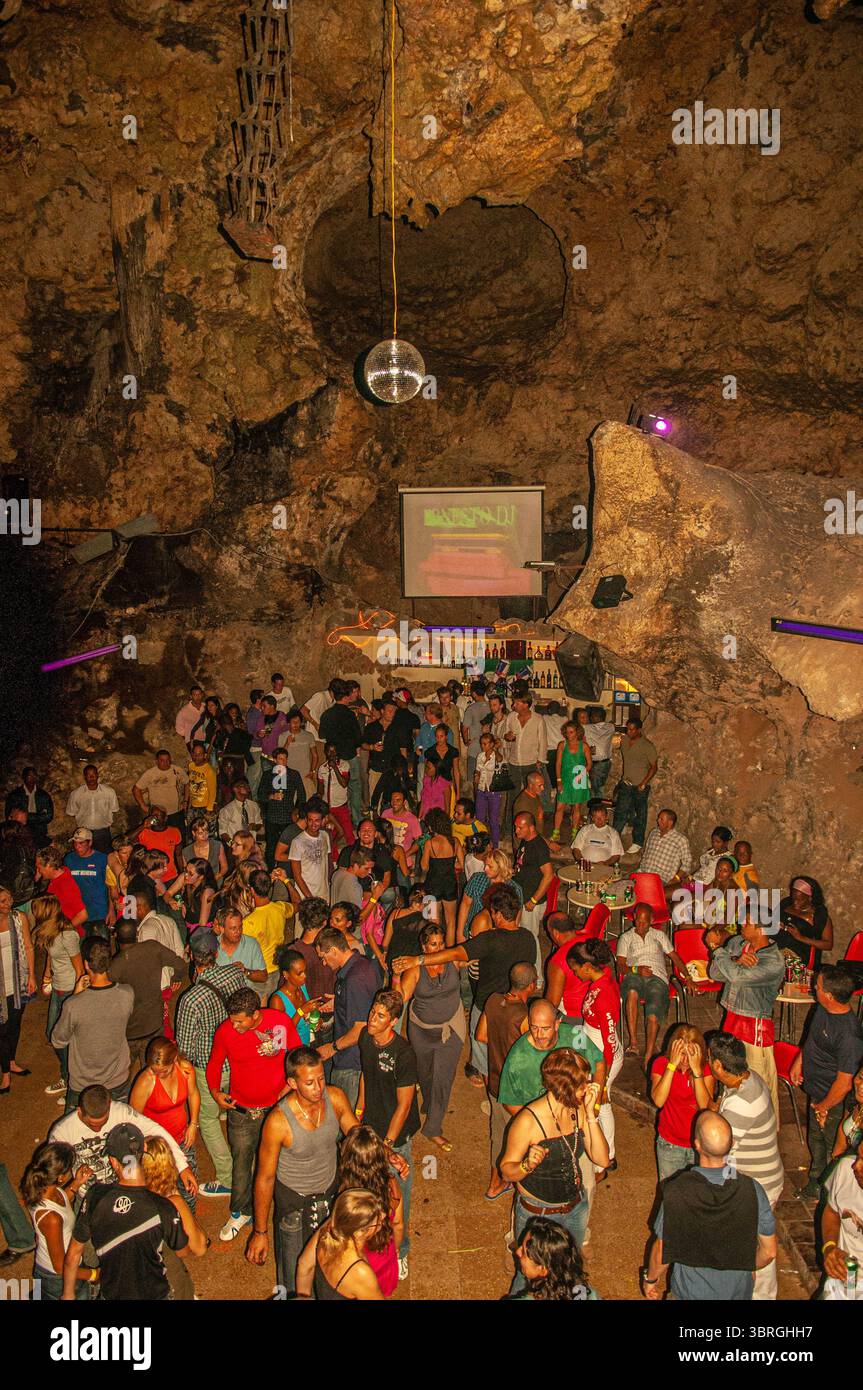 Disco Ayala, also known as "The Cave", an underground nightclub & disco ...