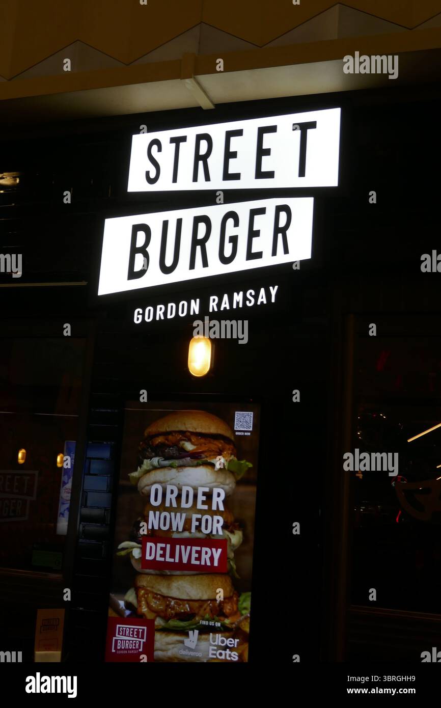 London, England, United Kingdom 26th May 2025 Street Burger Gordon ...