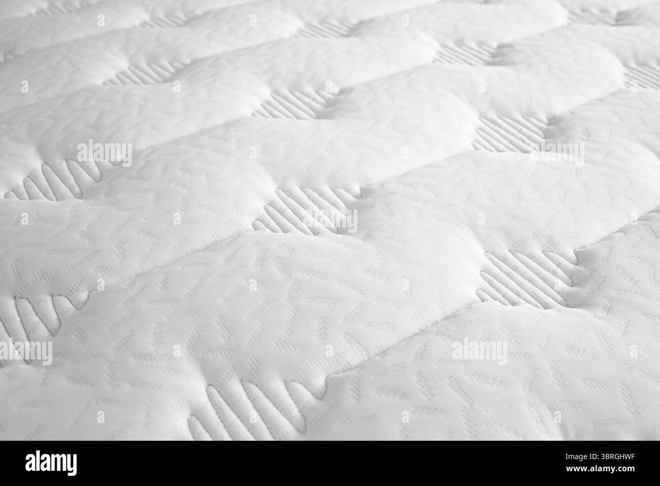 Black mattress texture , new fabric pattern side view Stock Photo - Alamy