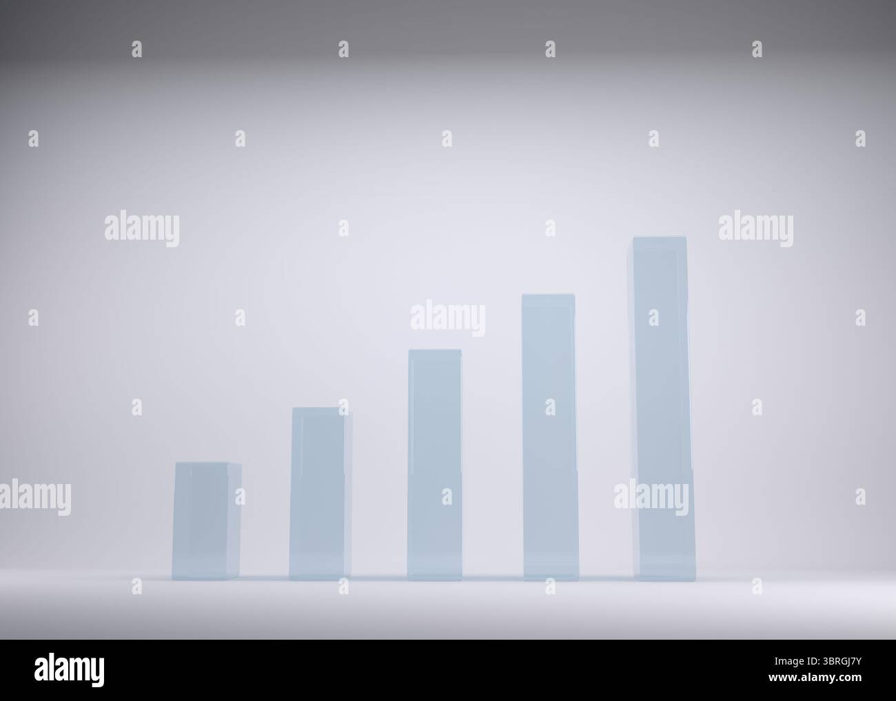 Abstract image of bar graph Stock Photo - Alamy