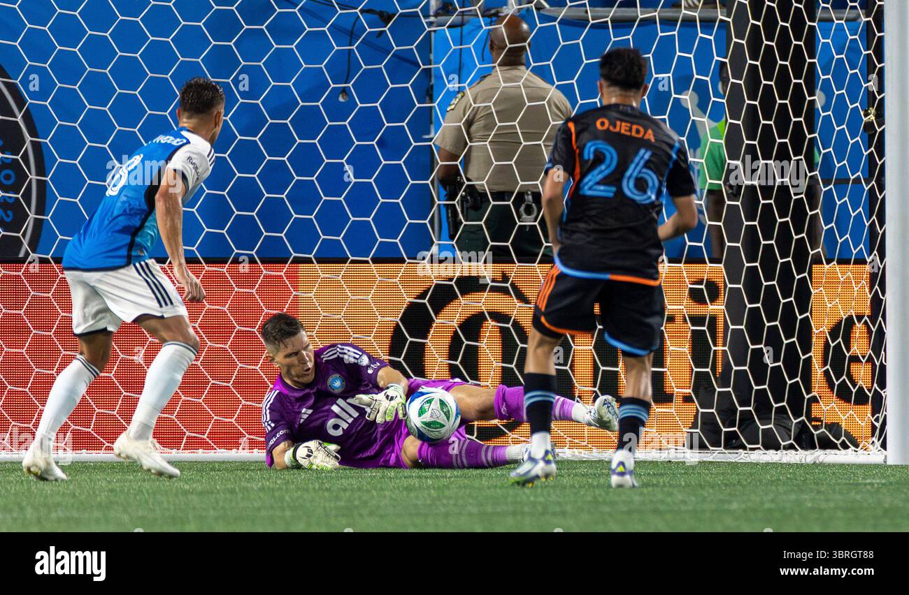Charlotte, North Carolina, USA. 12th July, 2025. Charlotte FC ...