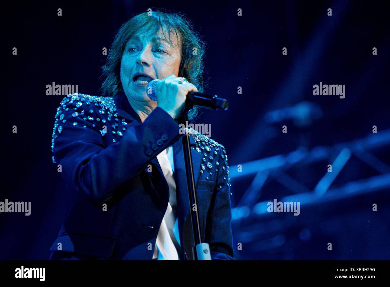 Piazza Castello, Marostica, Italy, July 12, 2025, Gianna Nannini performs live on stage during ...