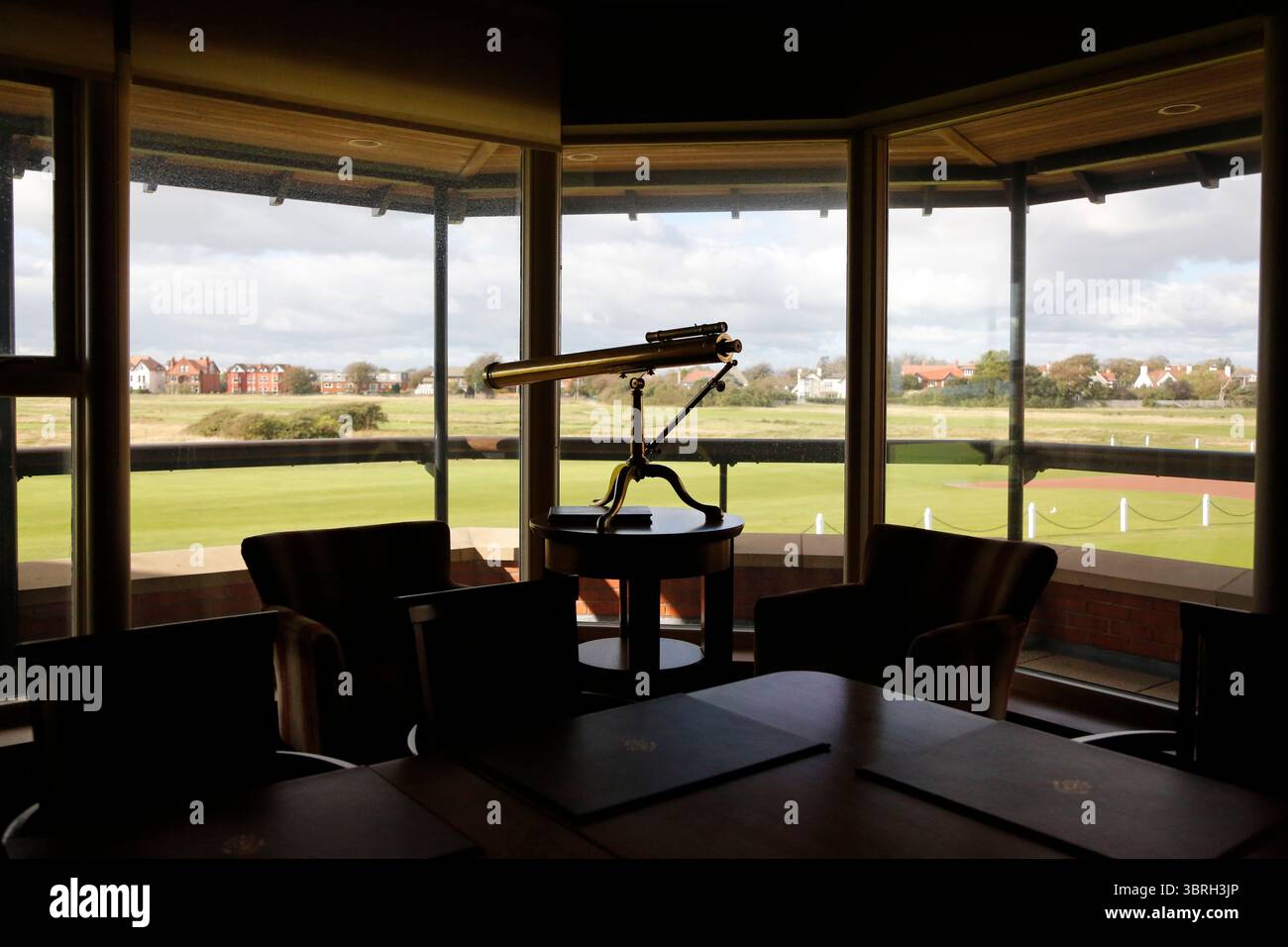 Interiors in the clubhouse and historical memorabilia at Royal ...