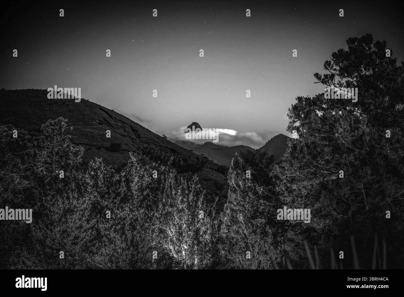 Brazil night sky rio Black and White Stock Photos & Images - Alamy