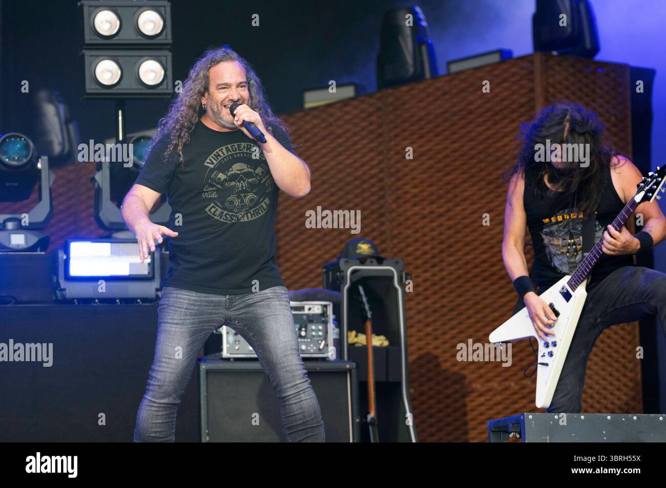 Thomas Graf und Marco Gassner von Megawatt live bei der Konzertreihe ...