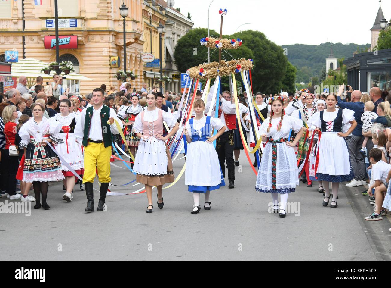 In Daruvar, the centenary of the Dozínky harvest festivities, the ...