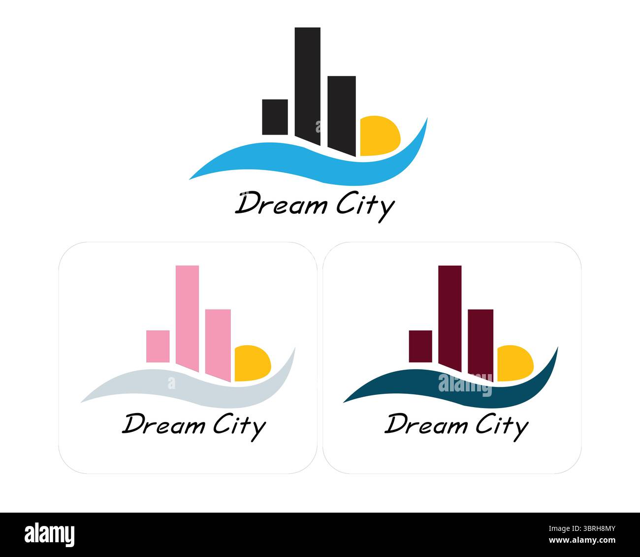 House with castle Cut Out Stock Images & Pictures - Alamy