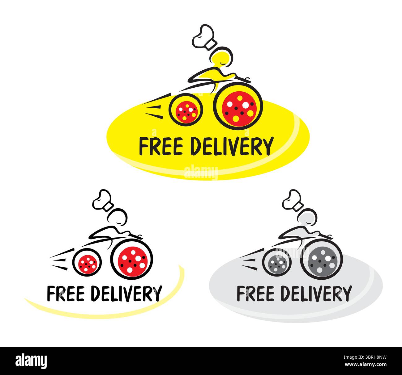 Modern home delivery Stock Vector Images - Alamy