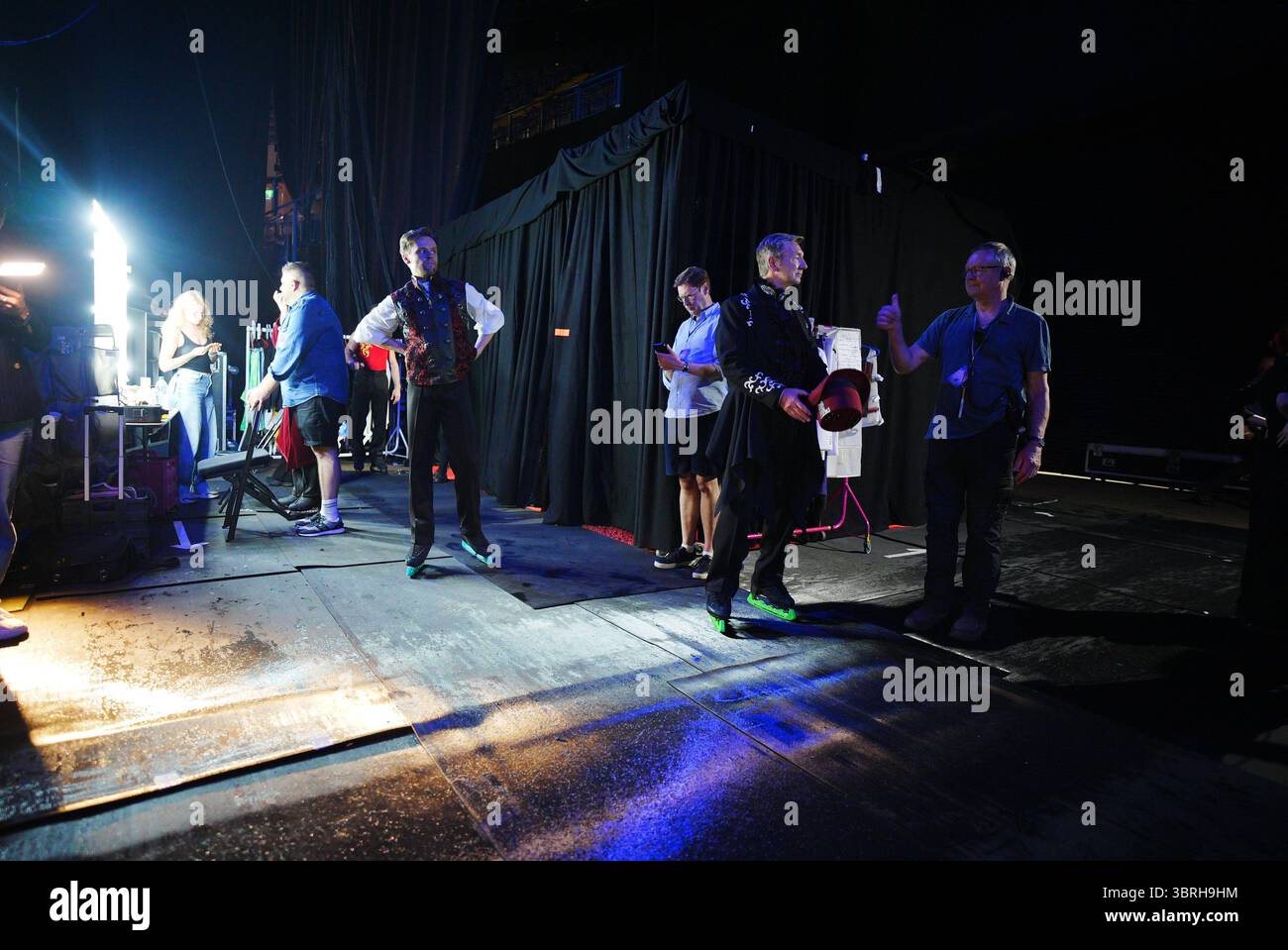 Olympic gold medal winner Christopher Dean ahead of his last public ...