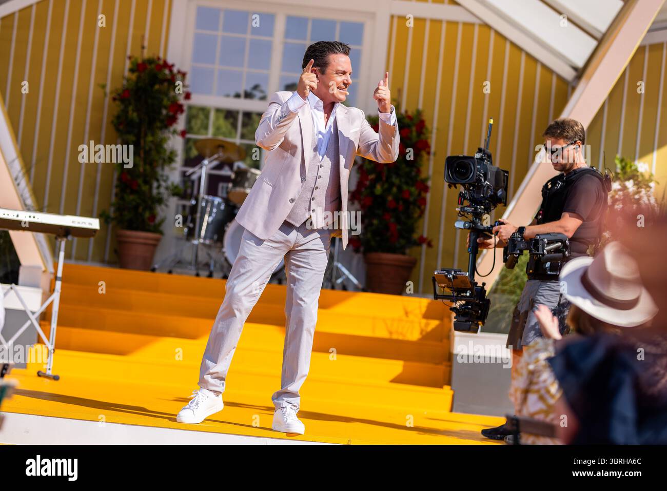 13 July 2025, Baden-Württemberg, Rust: Entertainer and presenter Stefan ...