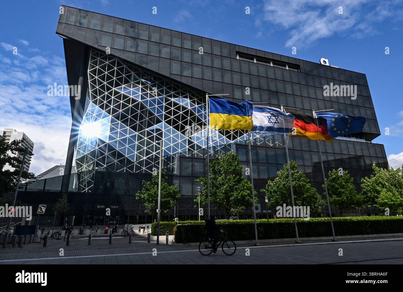 09 July 2025, Berlin: The Axel Springer publishing house building ...