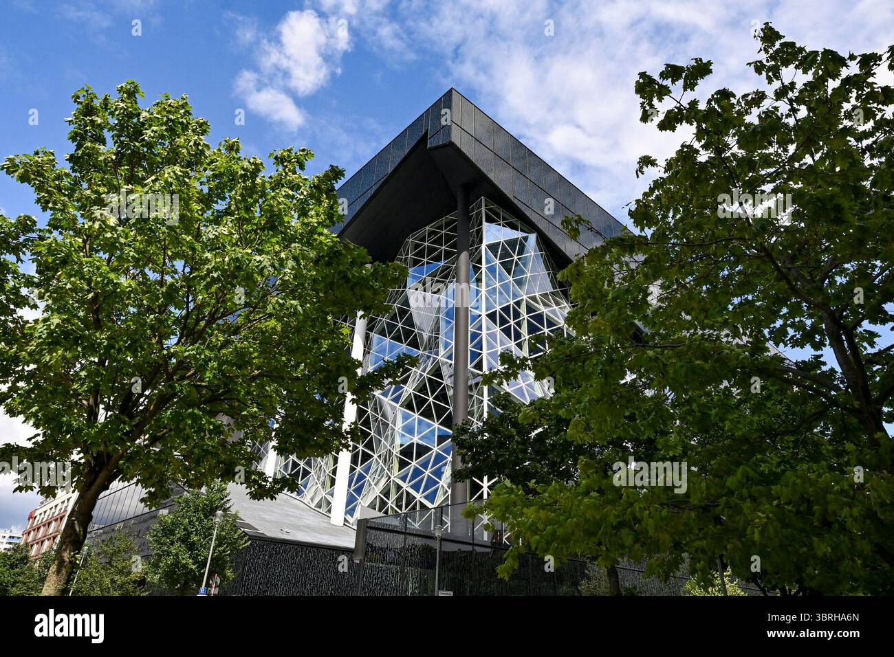 09 July 2025, Berlin: The Axel Springer publishing house building ...