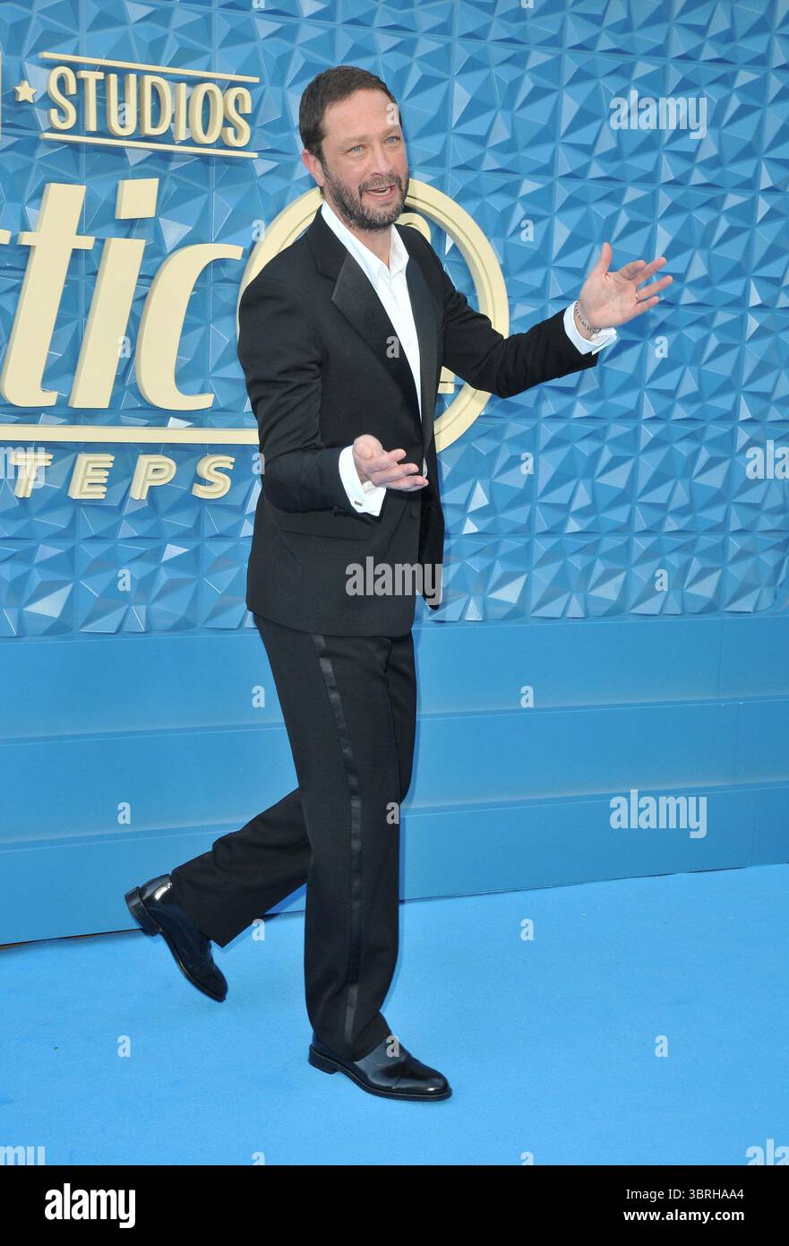 Ebon Moss-Bachrach at the "Fantastic Four: First Steps" UK Fan Event ...