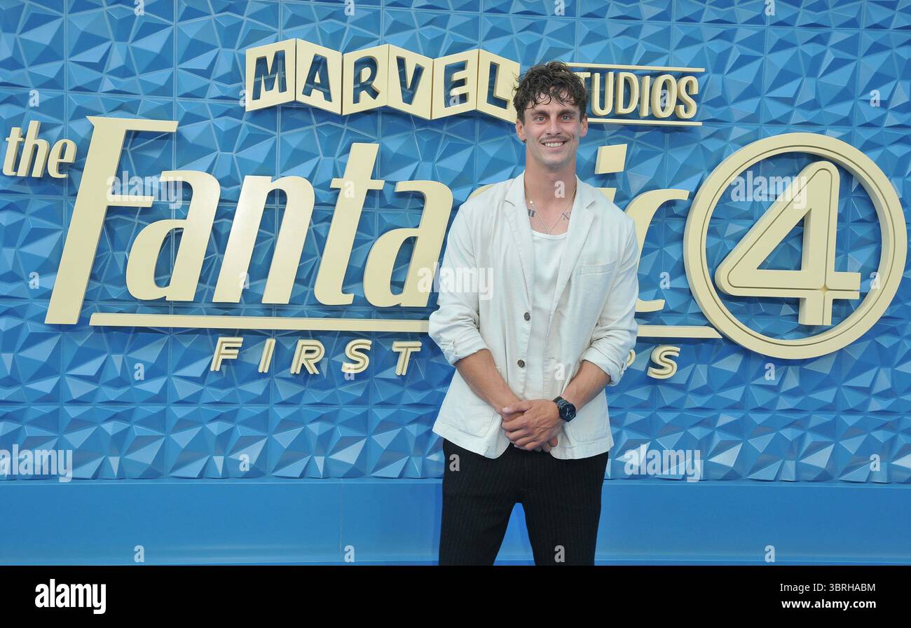 Adam Burgess at the "Fantastic Four: First Steps" UK Fan Event, BFI ...