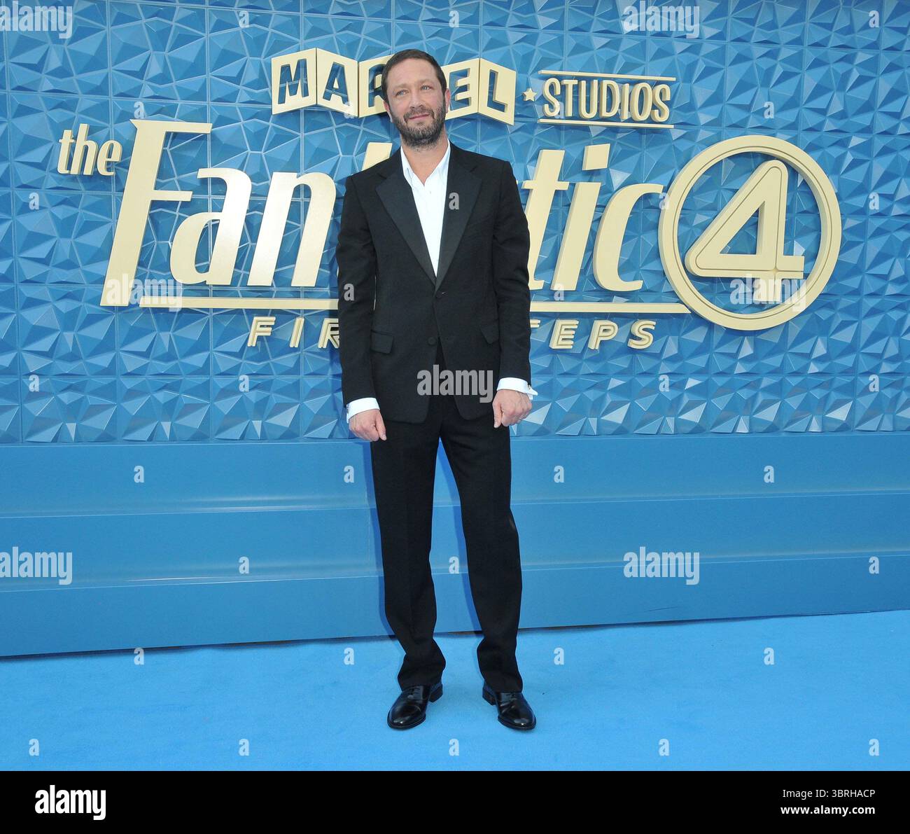 Ebon Moss-Bachrach at the "Fantastic Four: First Steps" UK Fan Event ...