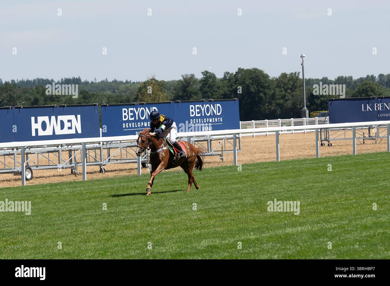 Ascot, Berkshire, UK. 13th July, 2025. Pony AVALON DANCER ridden by ...