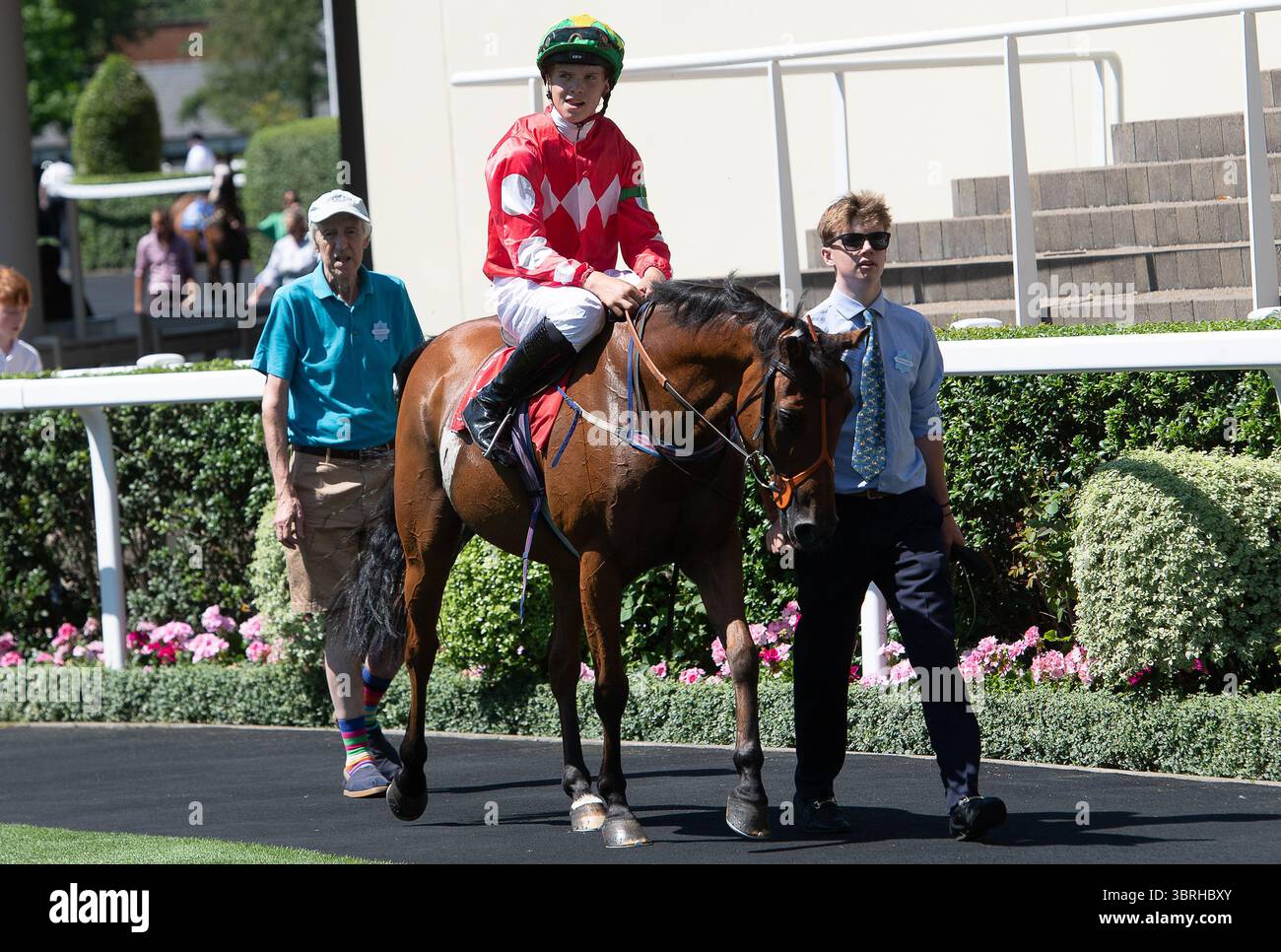 Ascot, Berkshire, UK. 13th July, 2025. Pony THE JOBS NOT STRAIGHT ...