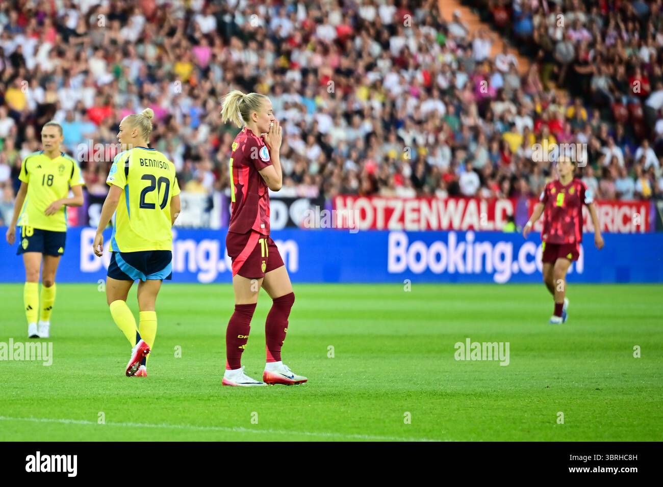 12 July 2025, Switzerland, Zürich: Soccer, Women: European Championship ...