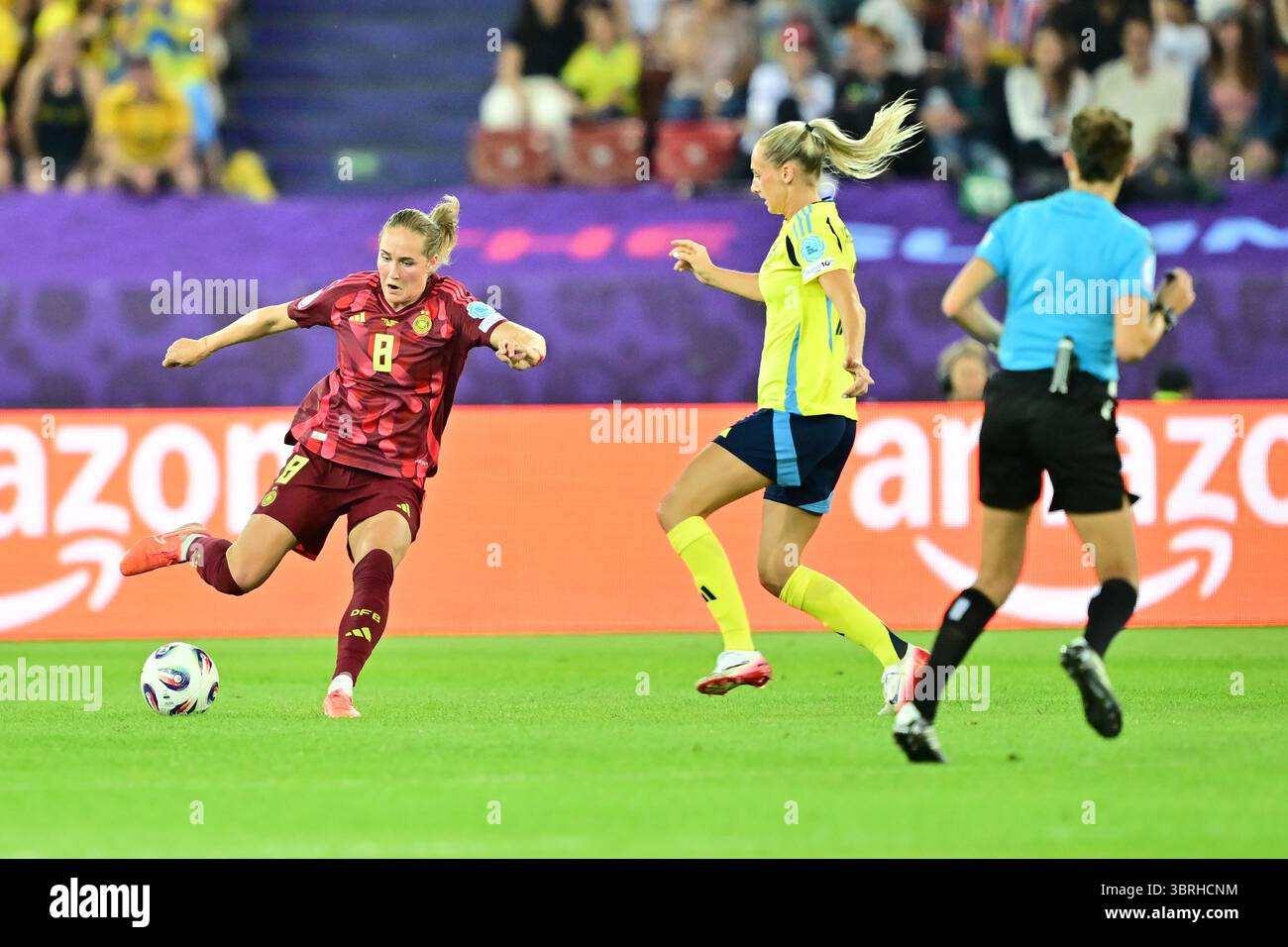 12 July 2025, Switzerland, Zürich: Soccer, Women: European Championship ...