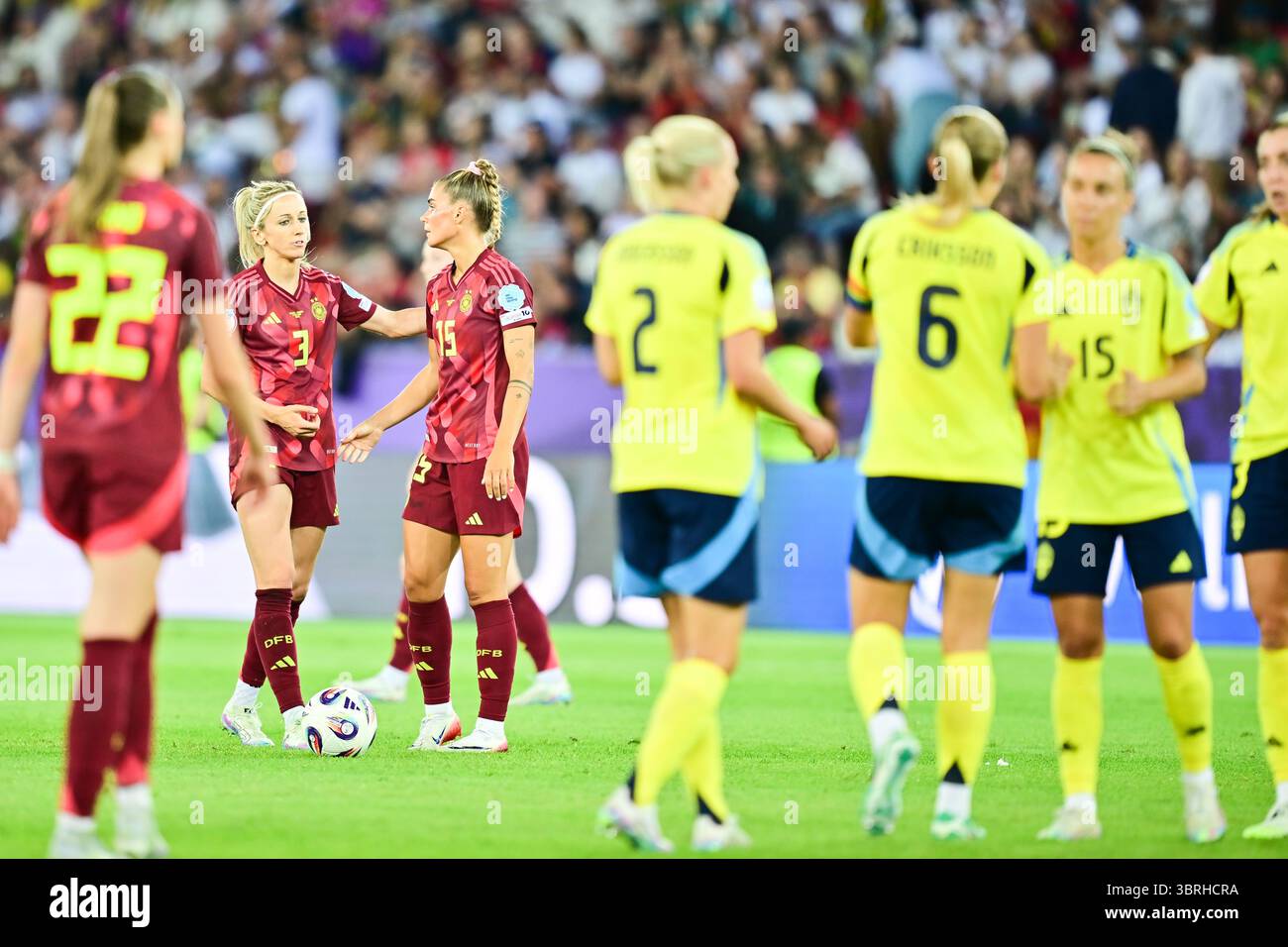 12 July 2025, Switzerland, Zürich: Soccer, Women: European Championship ...