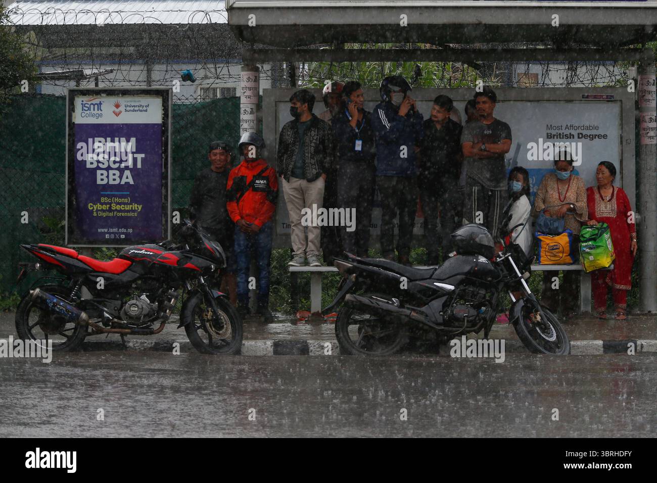 On July 13, 2025, in Kathmandu, Nepal. The general public shades ...