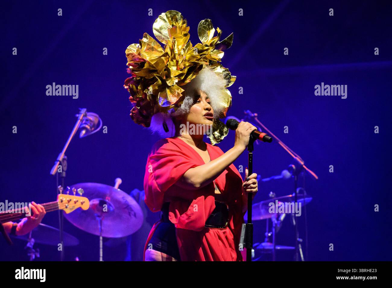 Lady Blackbird – real name Marley Siti Munroe - performs live at Parco ...