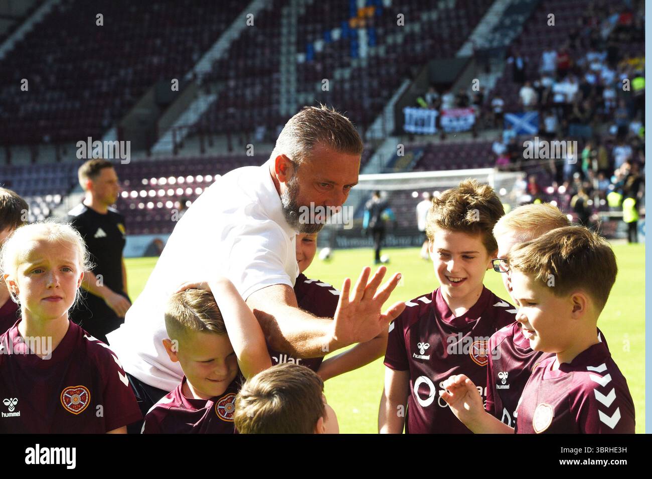 Tynecastle Park Edinburgh Scotland UK.12th July 2025 Hearts vs ...