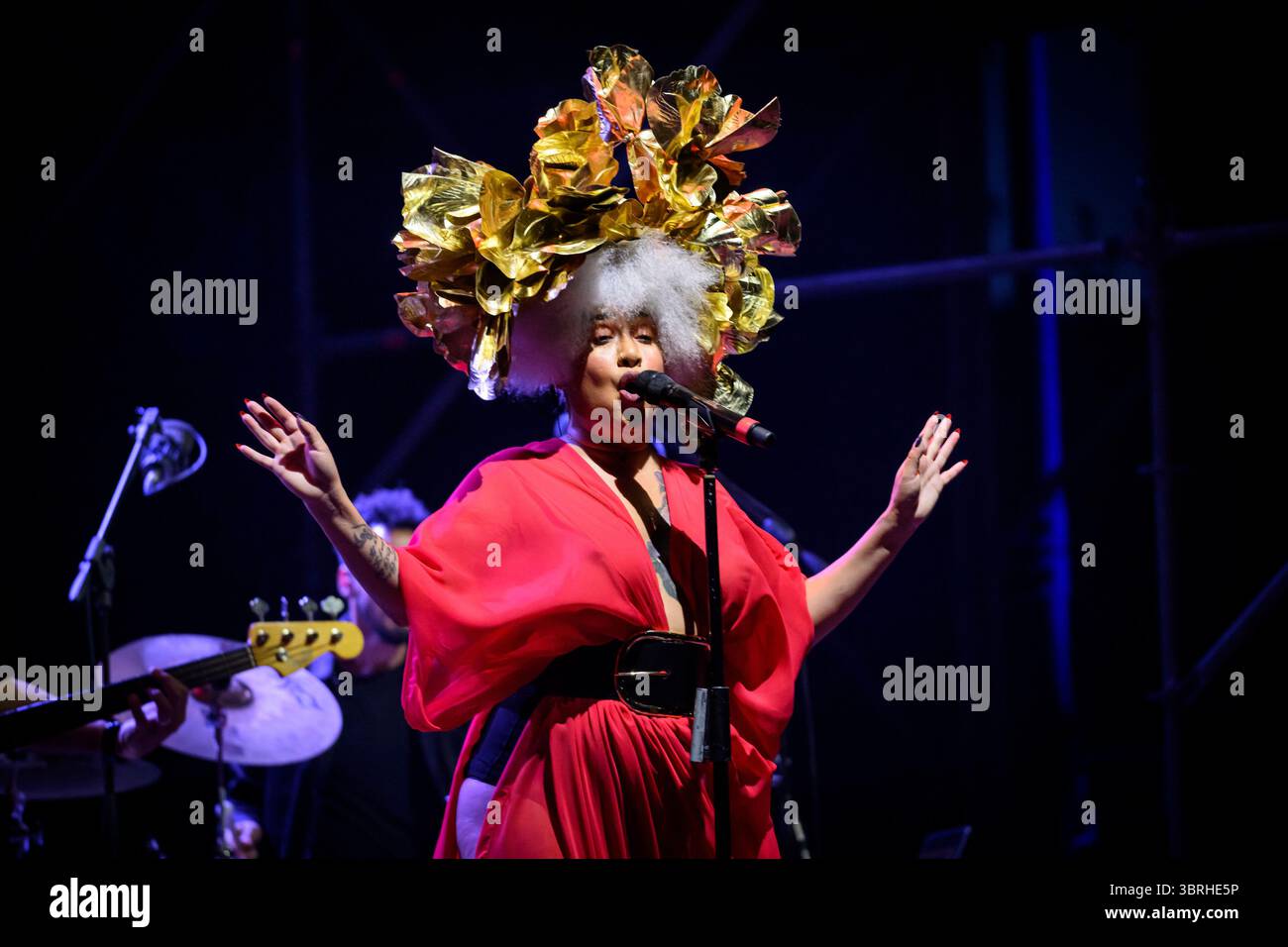 Lady Blackbird – real name Marley Siti Munroe - performs live at Parco ...