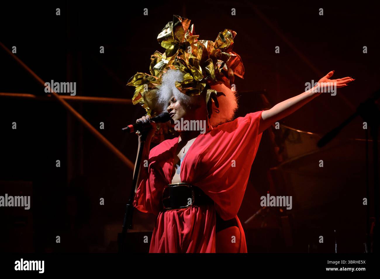 Lady Blackbird – real name Marley Siti Munroe - performs live at Parco ...