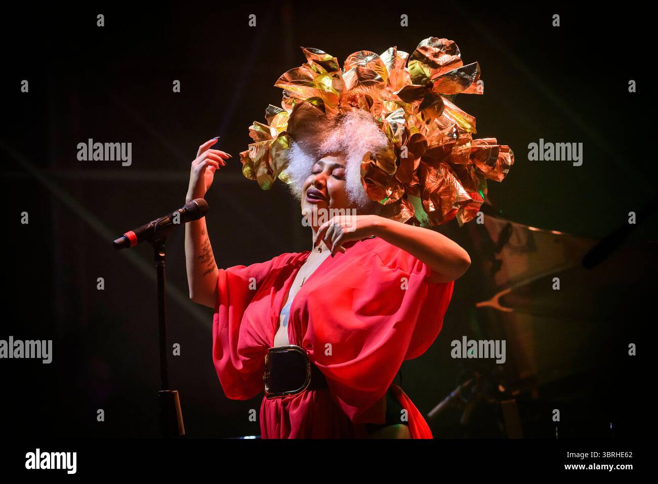 Lady Blackbird – real name Marley Siti Munroe - performs live at Parco ...