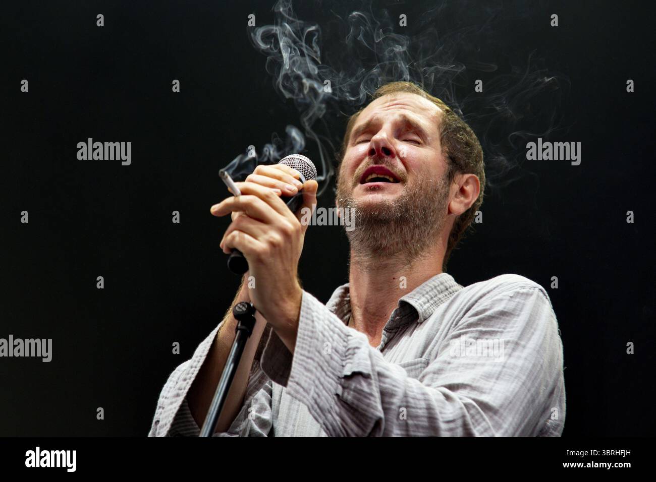 Marco Michael Wanda, singer, from WANDA live on SCHOeN BEI DIR LIVE ...