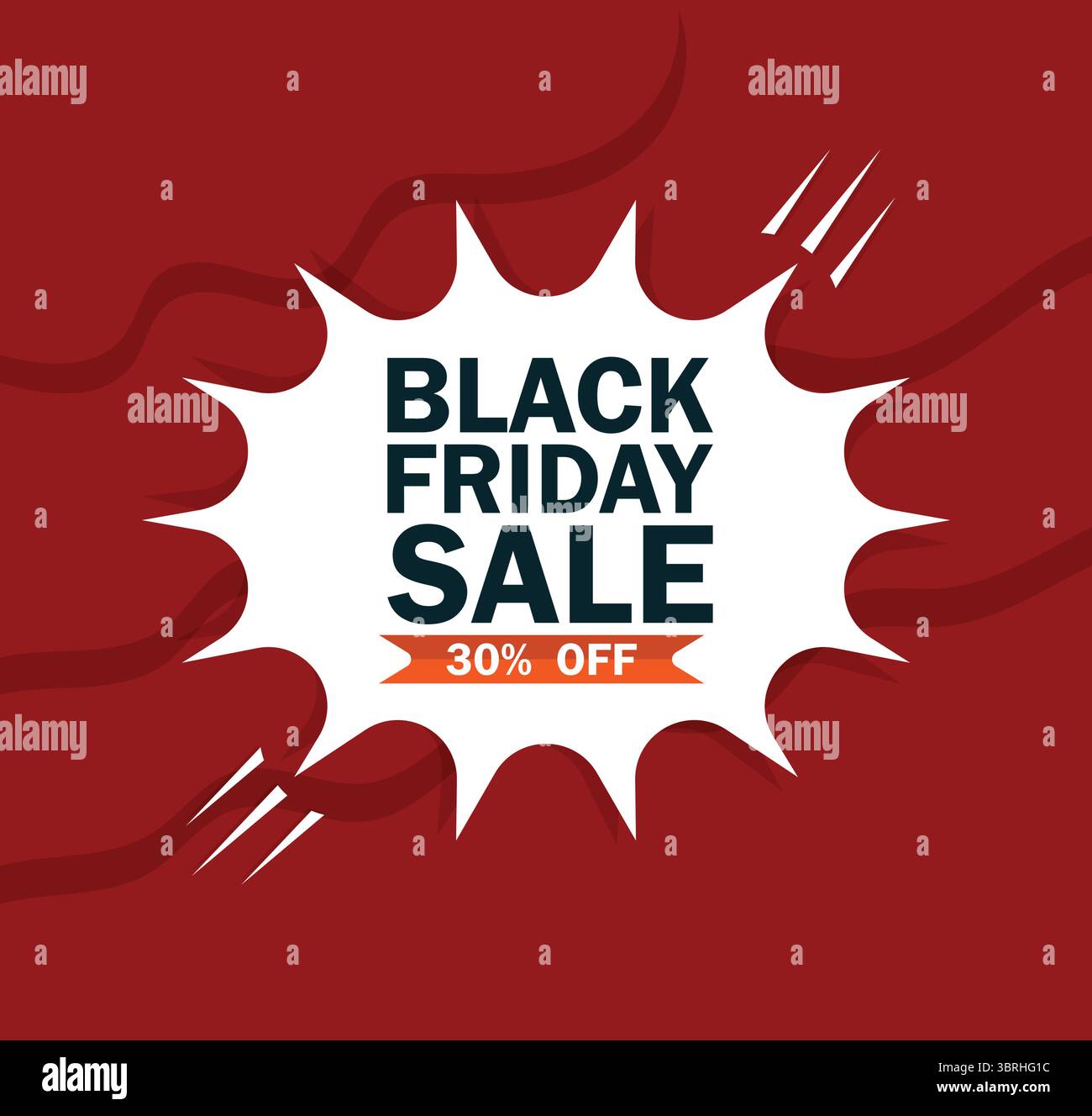 Poster black friday 30% Stock Vector Images - Alamy