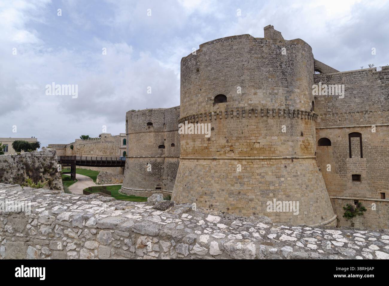 Citadel (Castle) with ramparts and walls surrounds the old quarter ...