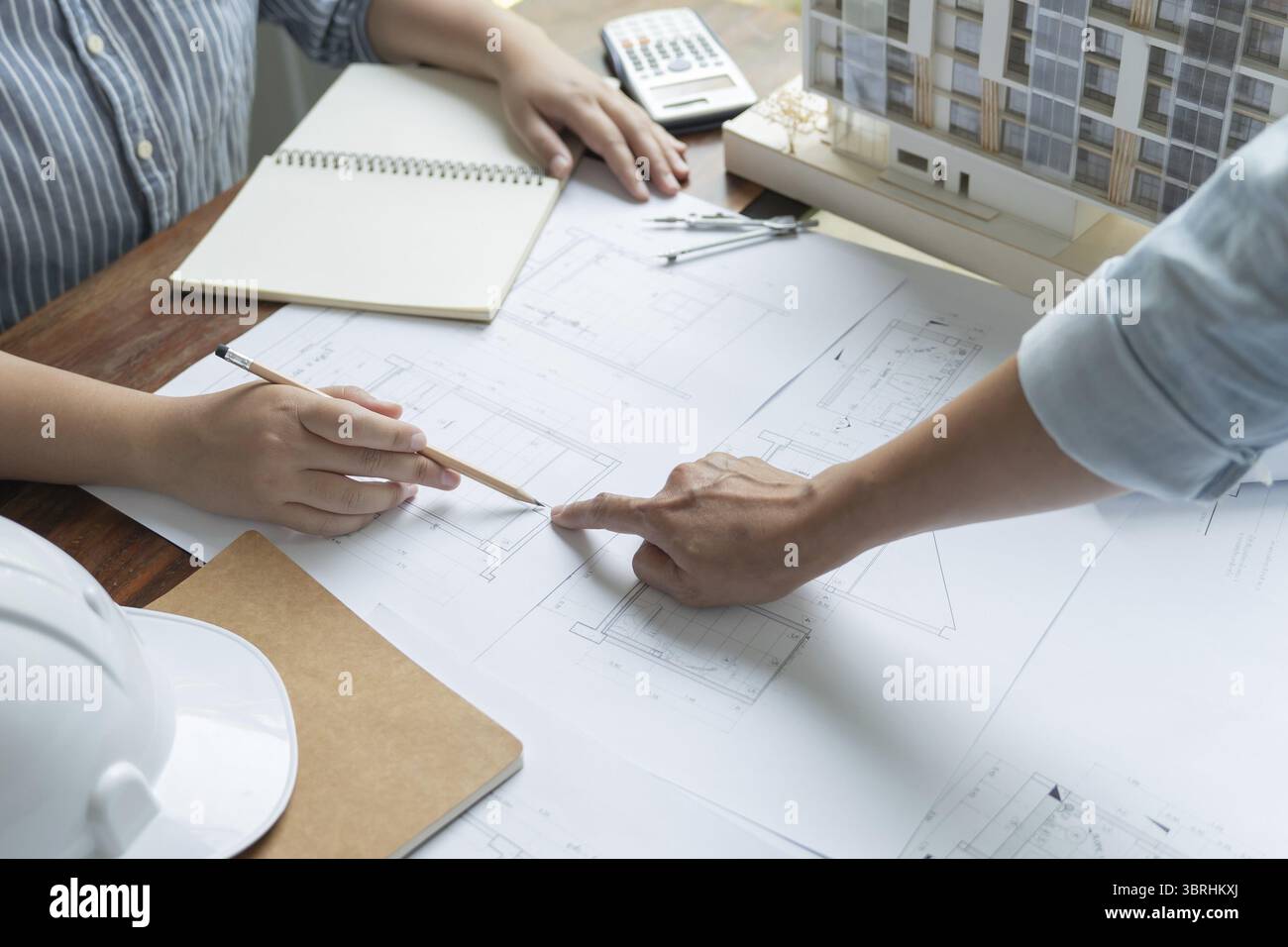 Architecture drawing on architectural Creative project business ...