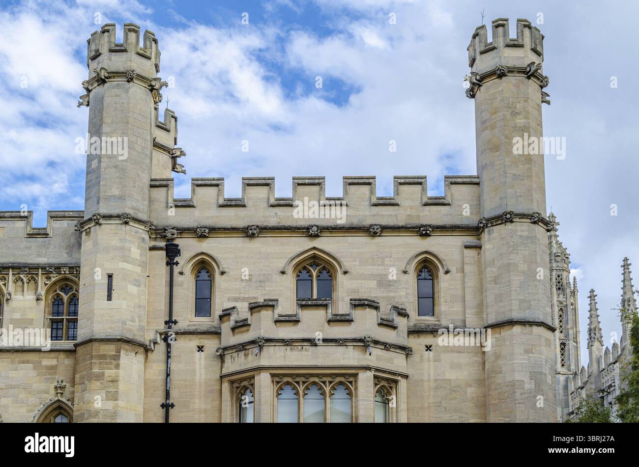 Facade of Church of St Mary the Great, Cambridge, United Kingdom, built ...