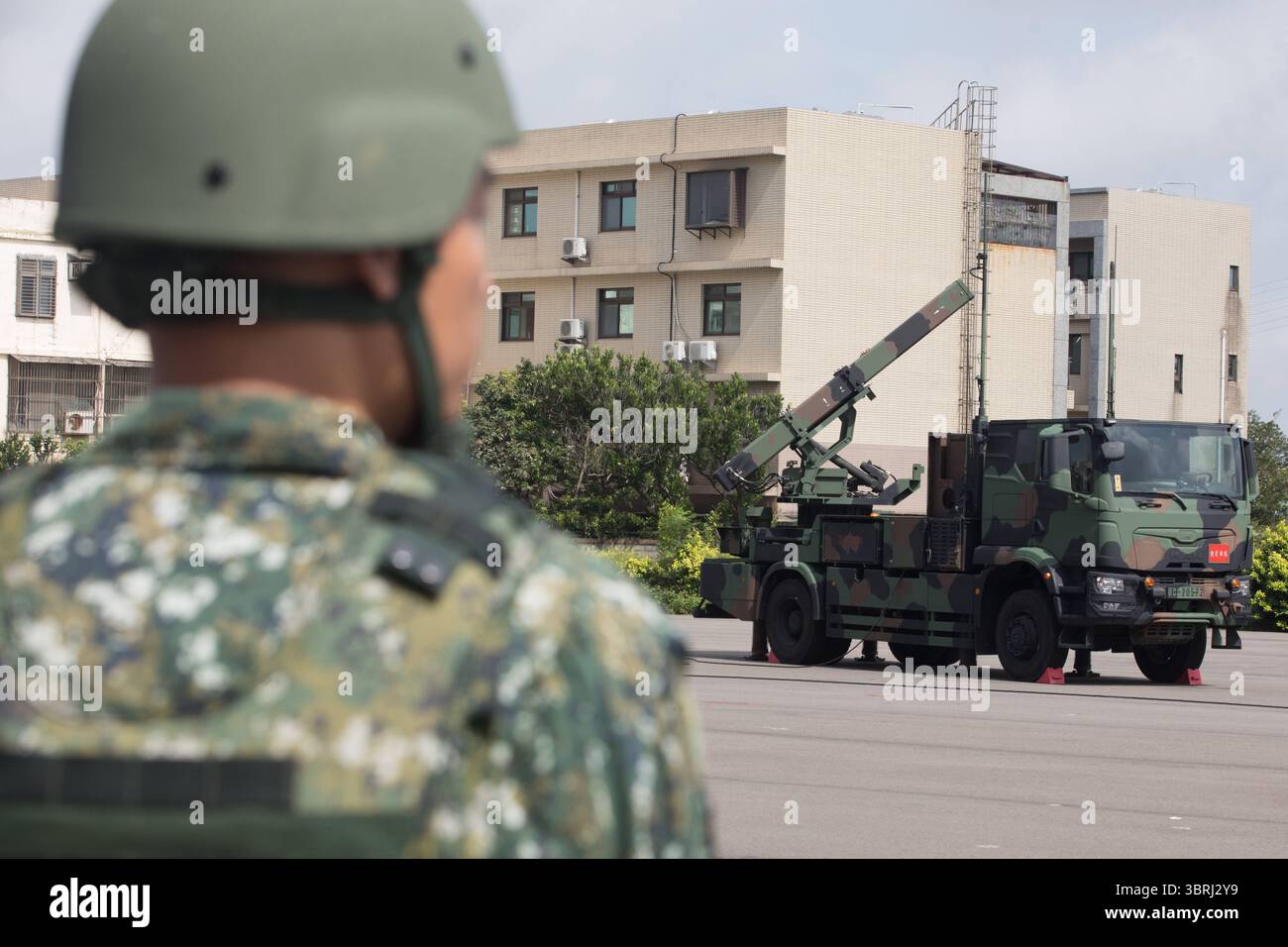 Taiwan s Army Tien Chien II Sky Sword II air defense missile system is ...